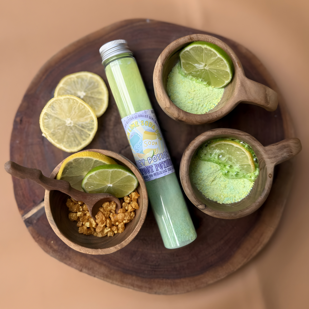 Lemon Lime Soda Pop Fizzy Potion – Barefoot Potions