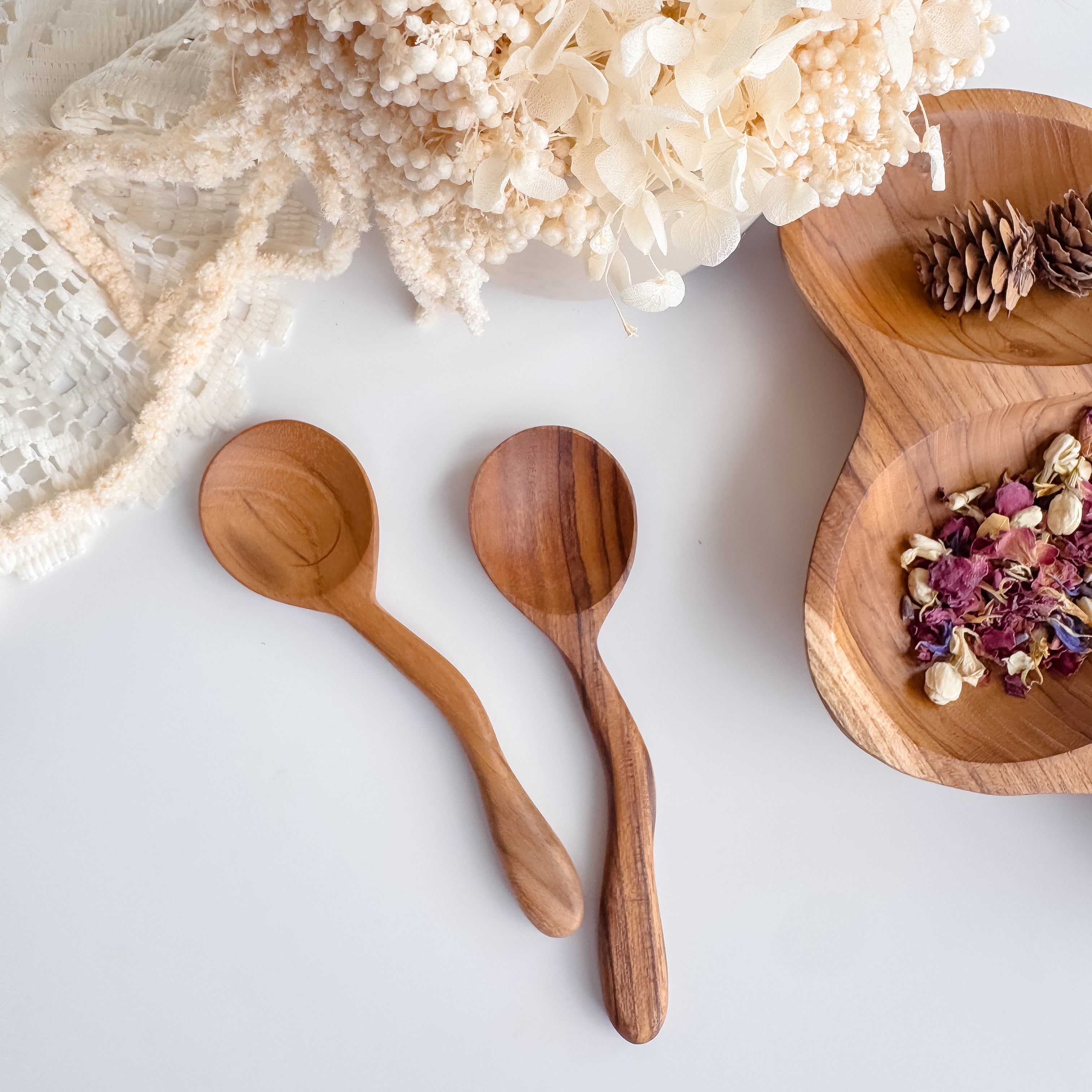 Teak Moon Spoon – Barefoot Potions
